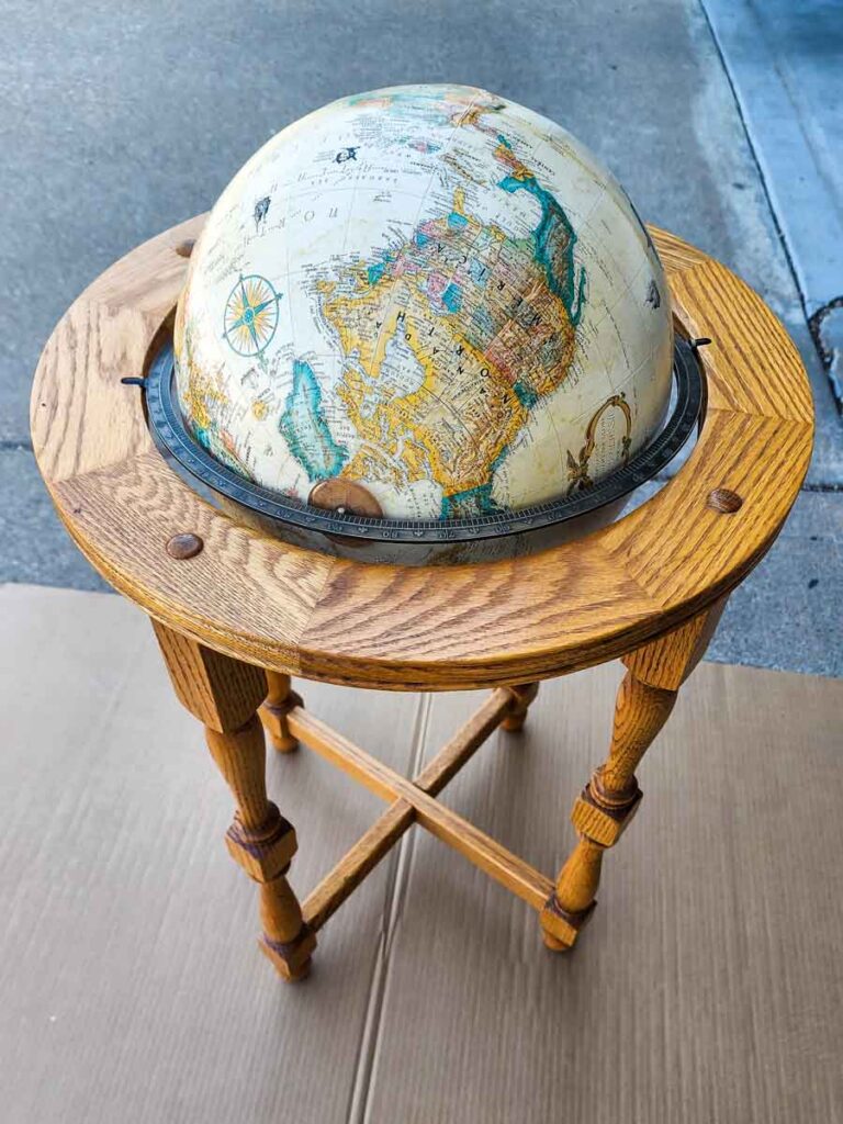 How to Make a Disco Ball Out of a Globe | Bre Pea